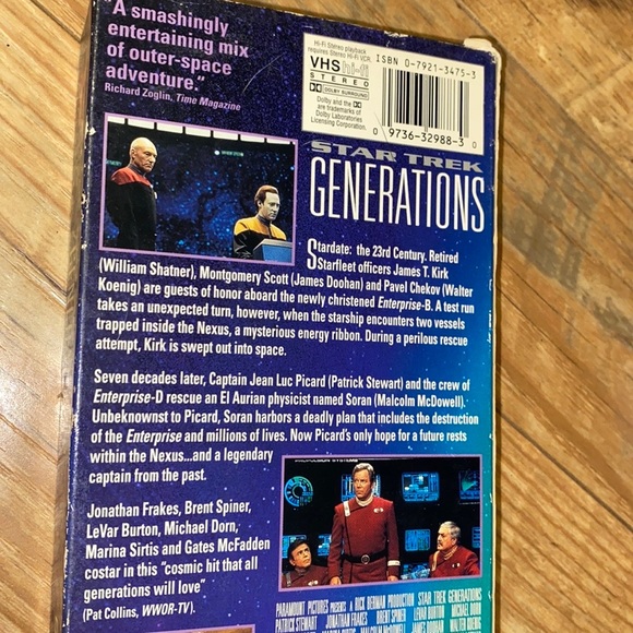 Paramount | Media | 8 Star Trek Vhs Tapes Collection | Poshmark